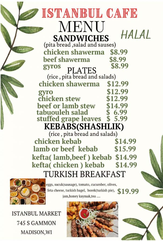 Menu and catering – Fresh Mart Madison